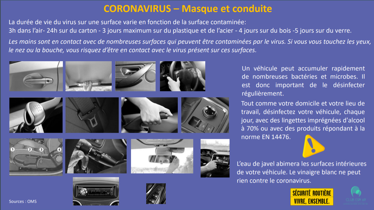 Fiches conseils sur les principes de sécurité conduite et prévention ...